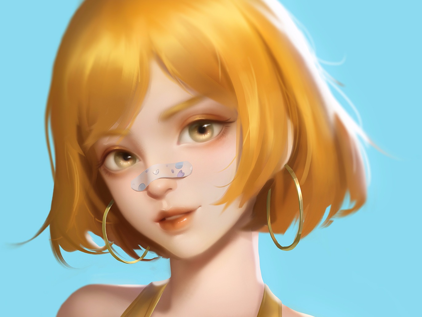 橘发小姐姐~_HMX_大魔王-站酷ZCOOL