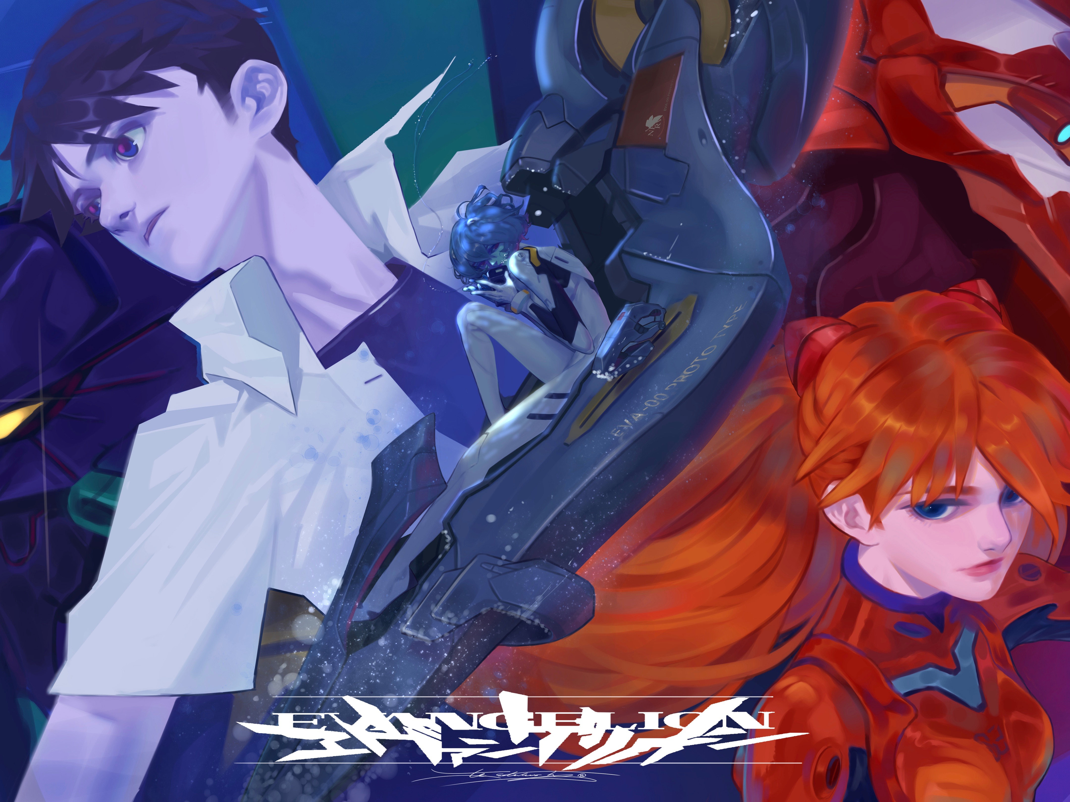 EVA同人_屉子巴德-站酷ZCOOL