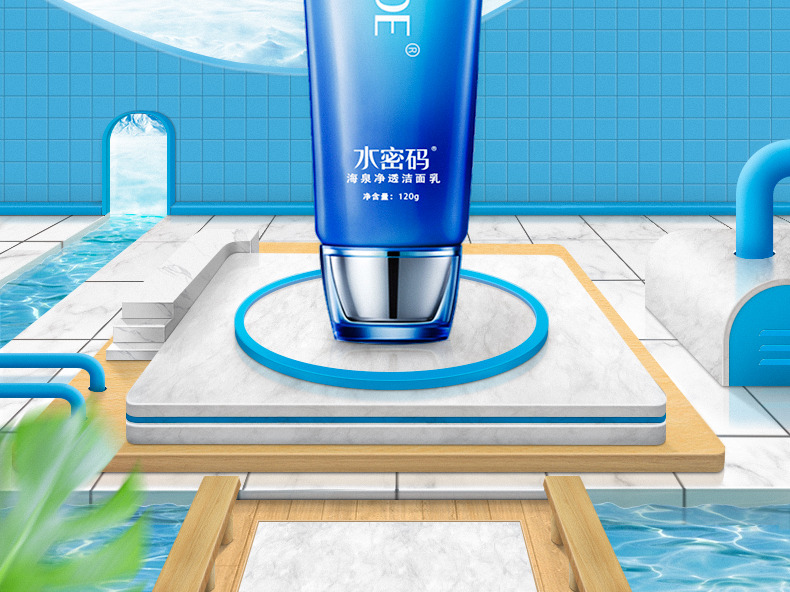 “P4D”空间元素风详情海报赏析_baibai熊-站酷ZCOOL