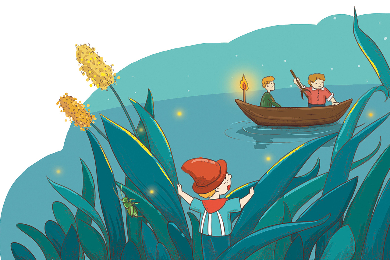 尼尔斯骑鹅旅行记_无极Asen-站酷ZCOOL