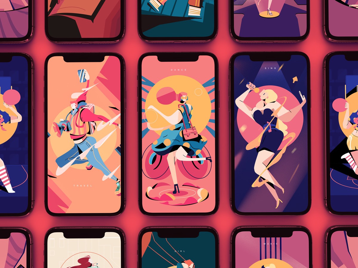 CHAHUA _橘子笑笑-站酷ZCOOL