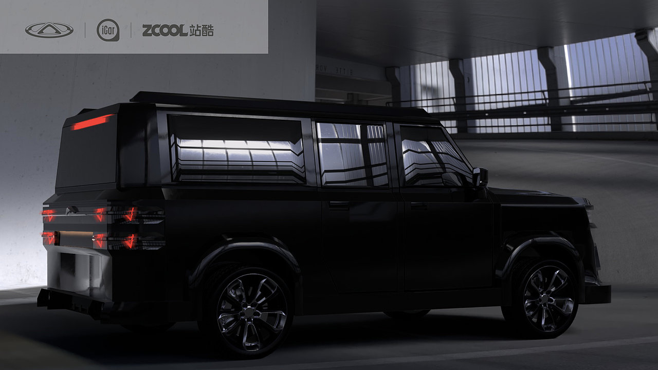 奇瑞ICAR 永远的科技外观IP高达眼神-越野车概念设计_solwear-站酷ZCOOL