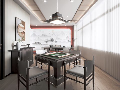 茶楼房间效果_GW丨VISION-站酷ZCOOL