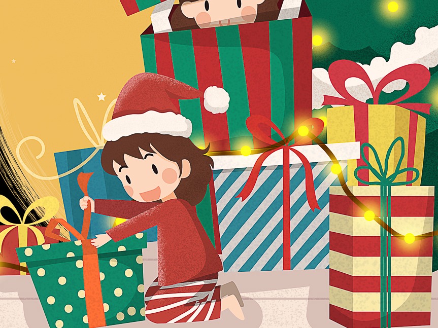 我们的我们16圣诞礼物_Anniebugu-站酷ZCOOL