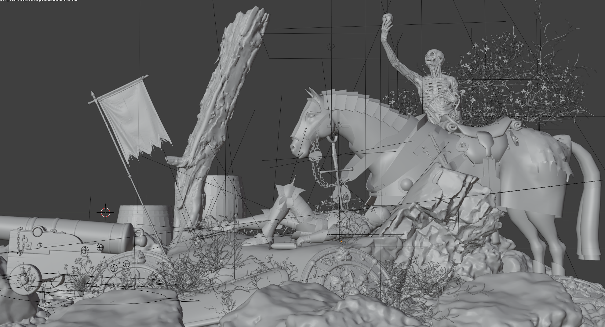 The death of Ambrose_吃菠萝不上火-站酷ZCOOL