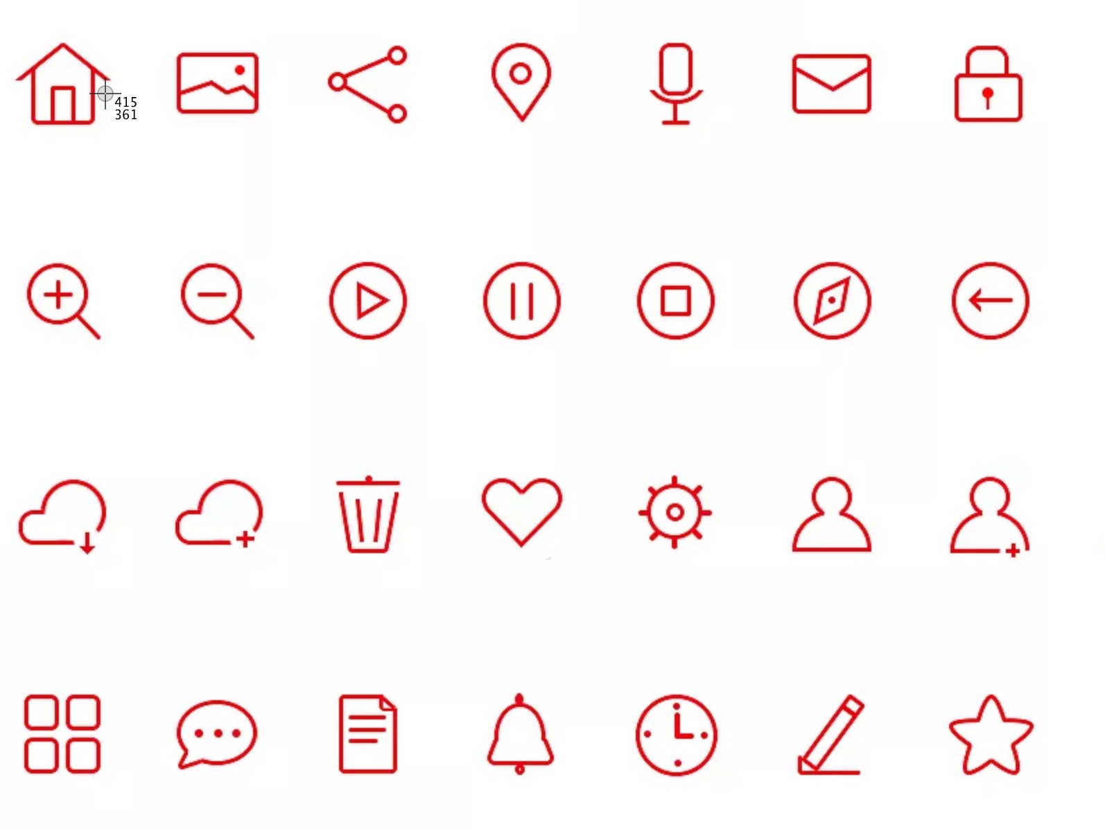 线性icon_炎夏summer-站酷ZCOOL