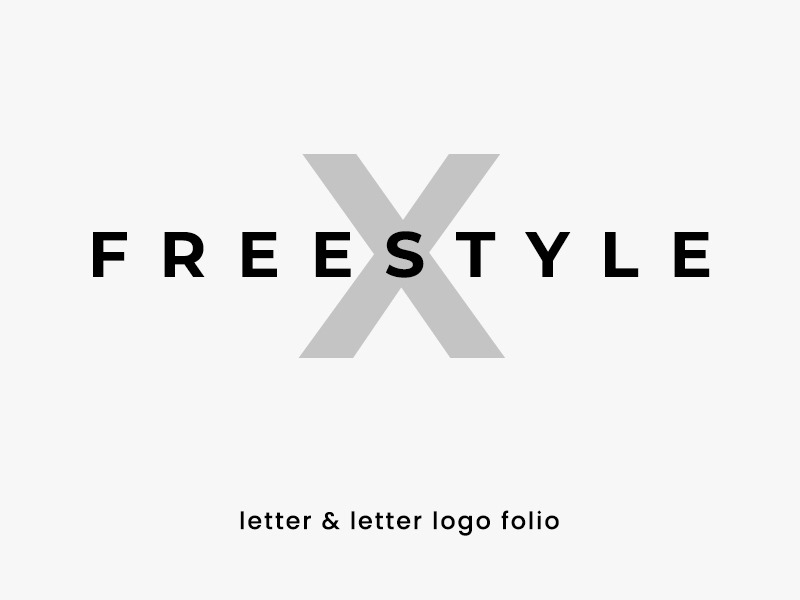 字母组合freestyle（X篇）_君小阳-站酷ZCOOL