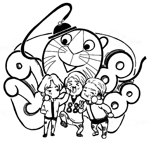 无限挑战2015歌谣祭- GD KWANGHEE TAEYANG_Shin_jjang-站酷ZCOOL