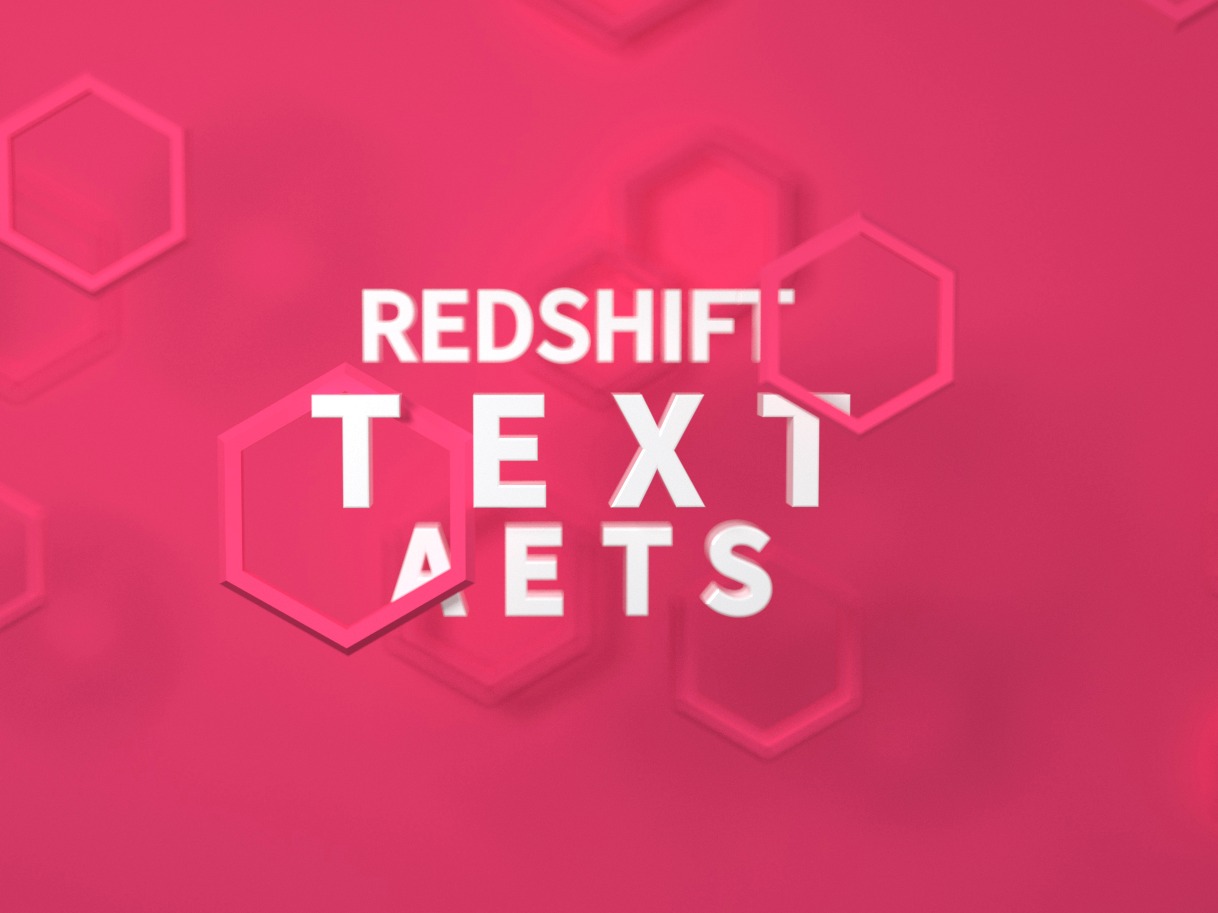 Redshift for C4D渲染测试：超乎想象！【AE三把刀】_AE三把刀-站酷ZCOOL