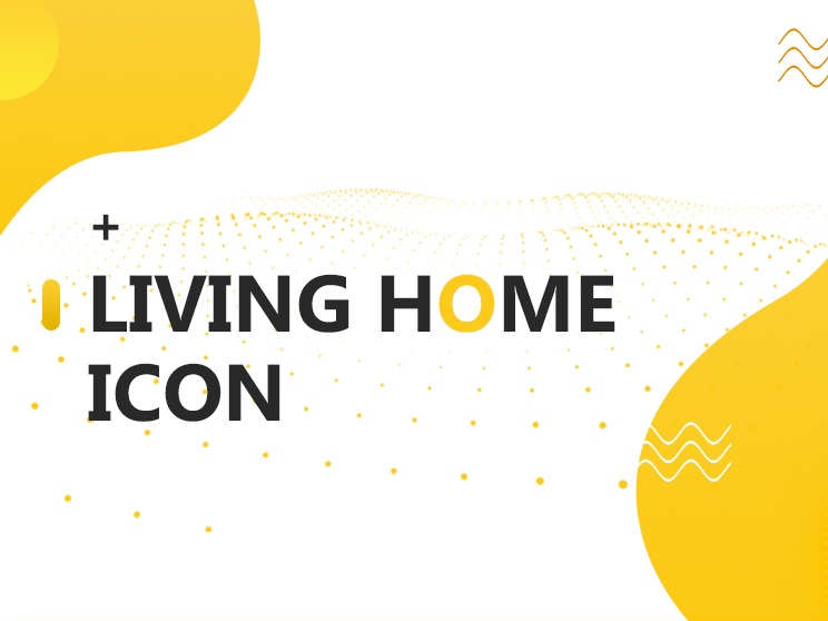 Living Home Icon_肉丝FaFa-站酷ZCOOL