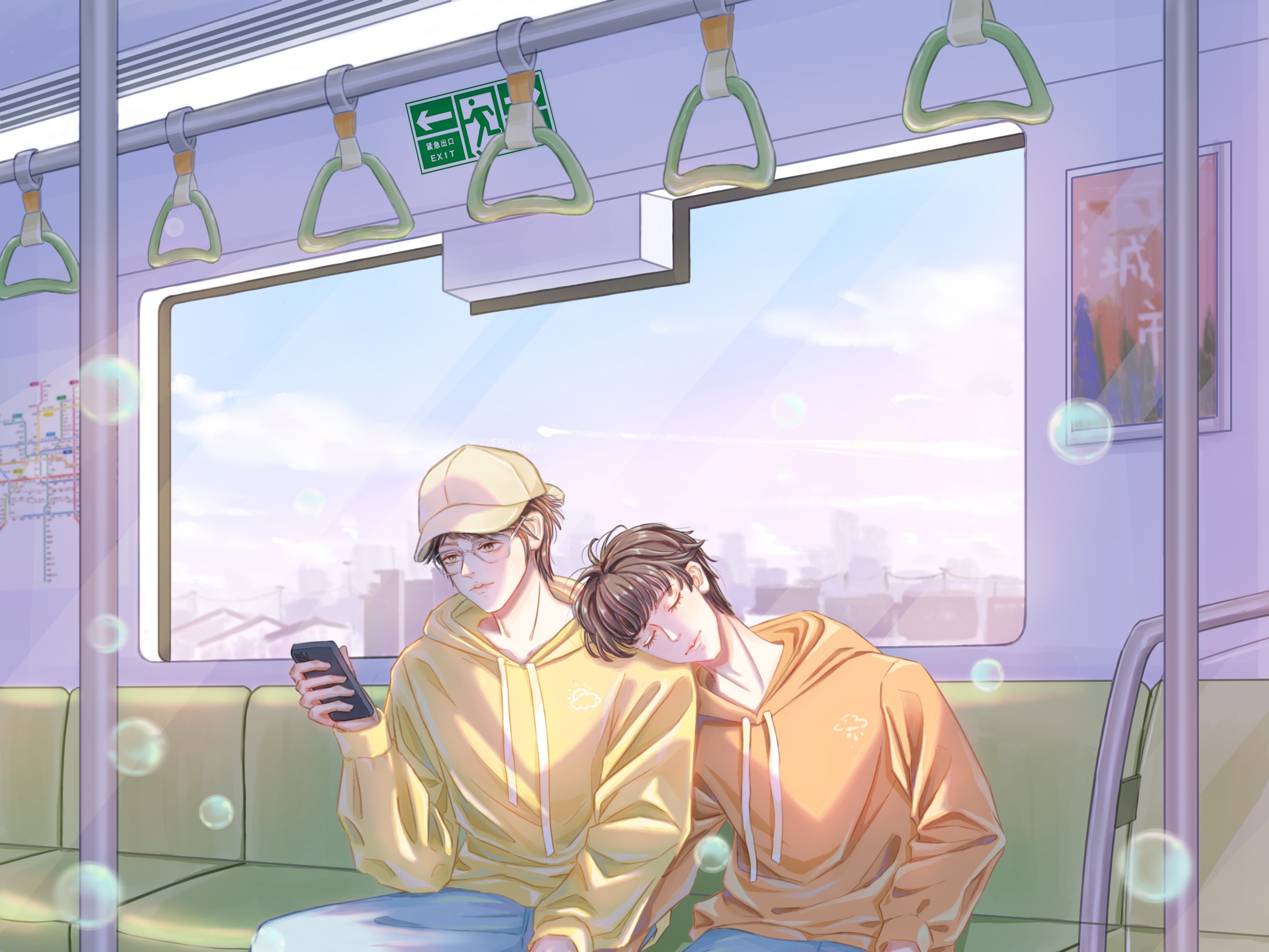 地铁_Miao君030-站酷ZCOOL