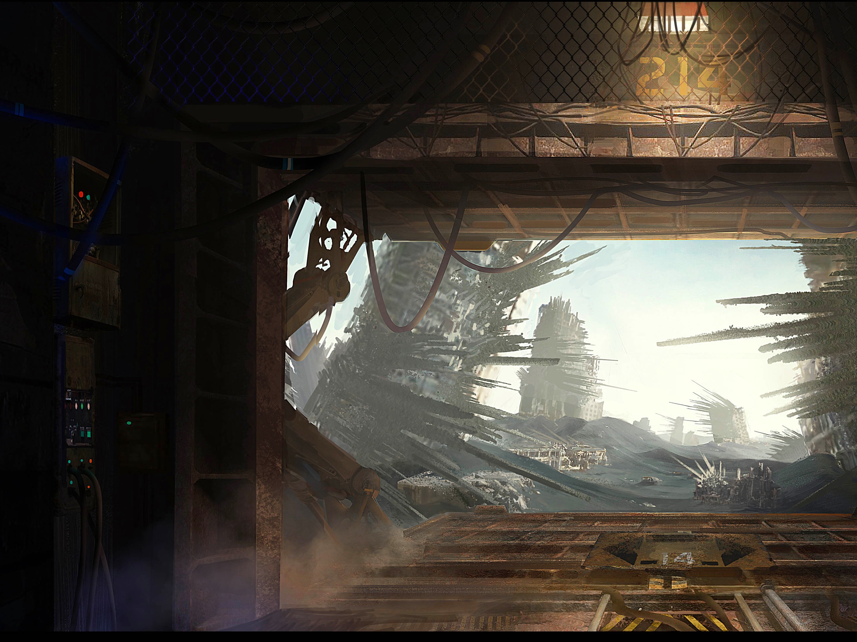 避难室大门_MR_ZZX-站酷ZCOOL