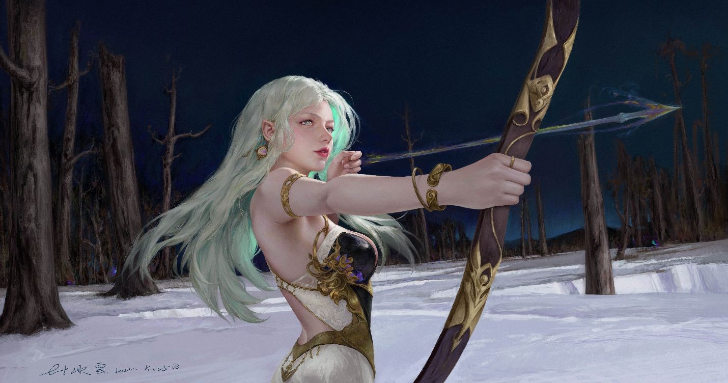 雪夜_叶承雲-站酷ZCOOL