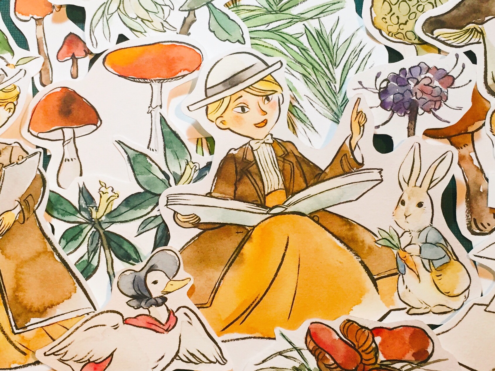 Beatrix Potter in Kew Garden_5UUU-站酷ZCOOL