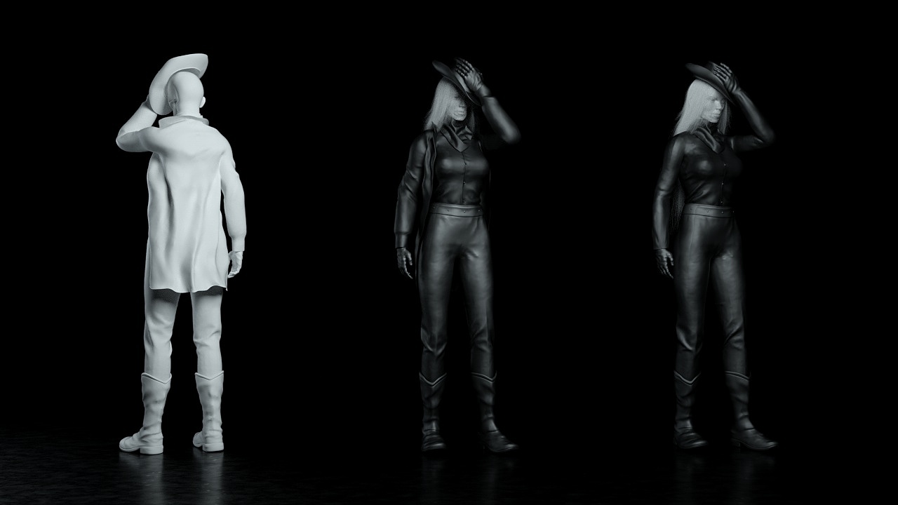 陈聪同学C4D毕业作品 - 临摹致敬《西部世界》片头_ihdt上海映速-站酷ZCOOL