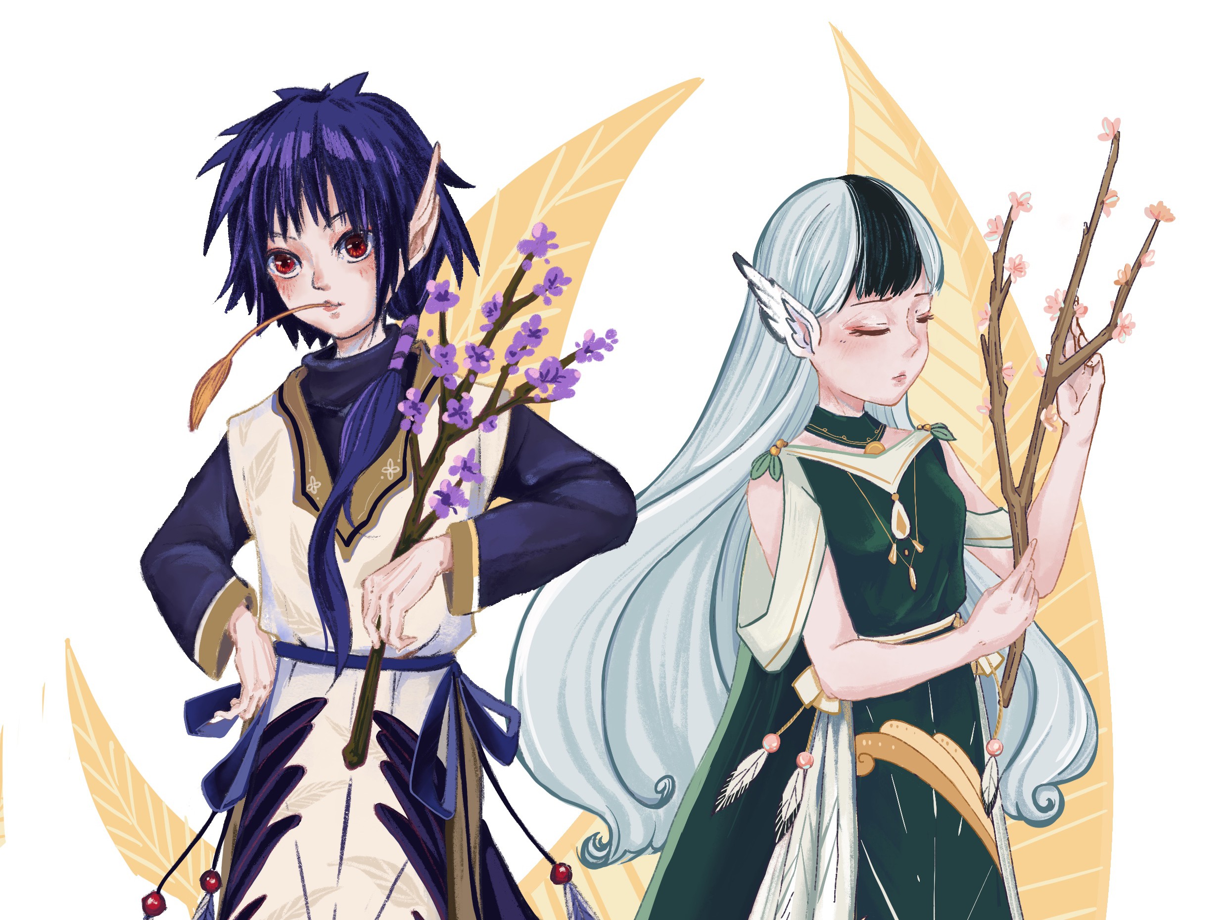 雀仙系列_EI_KI-站酷ZCOOL