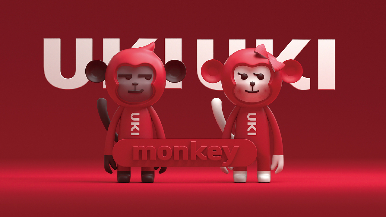 UKIUKI Monkey_OKBRAND-站酷ZCOOL