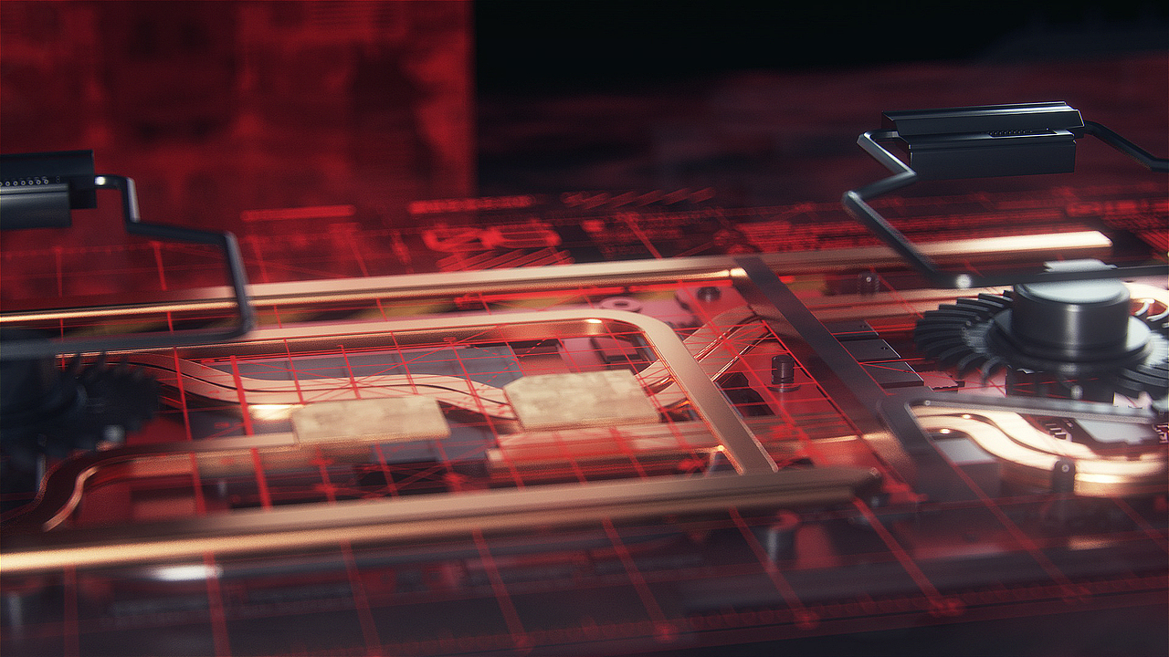 C4D三维动画 | 电竞笔记本_阿阿KK-站酷ZCOOL