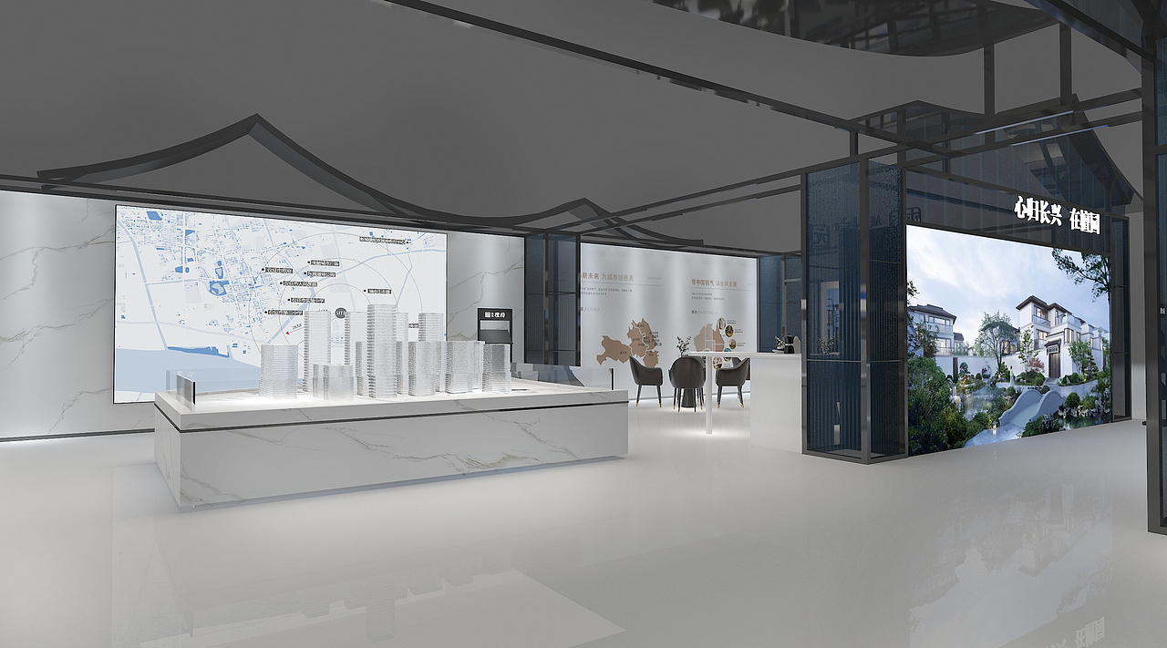 房交会展厅_奈奈奈lzz-站酷ZCOOL