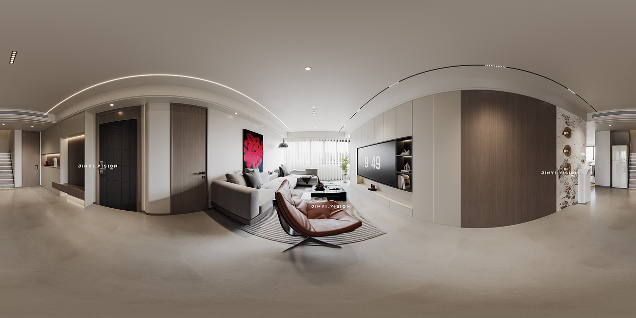 金屹效果图｜现代风格_金屹视觉-站酷ZCOOL