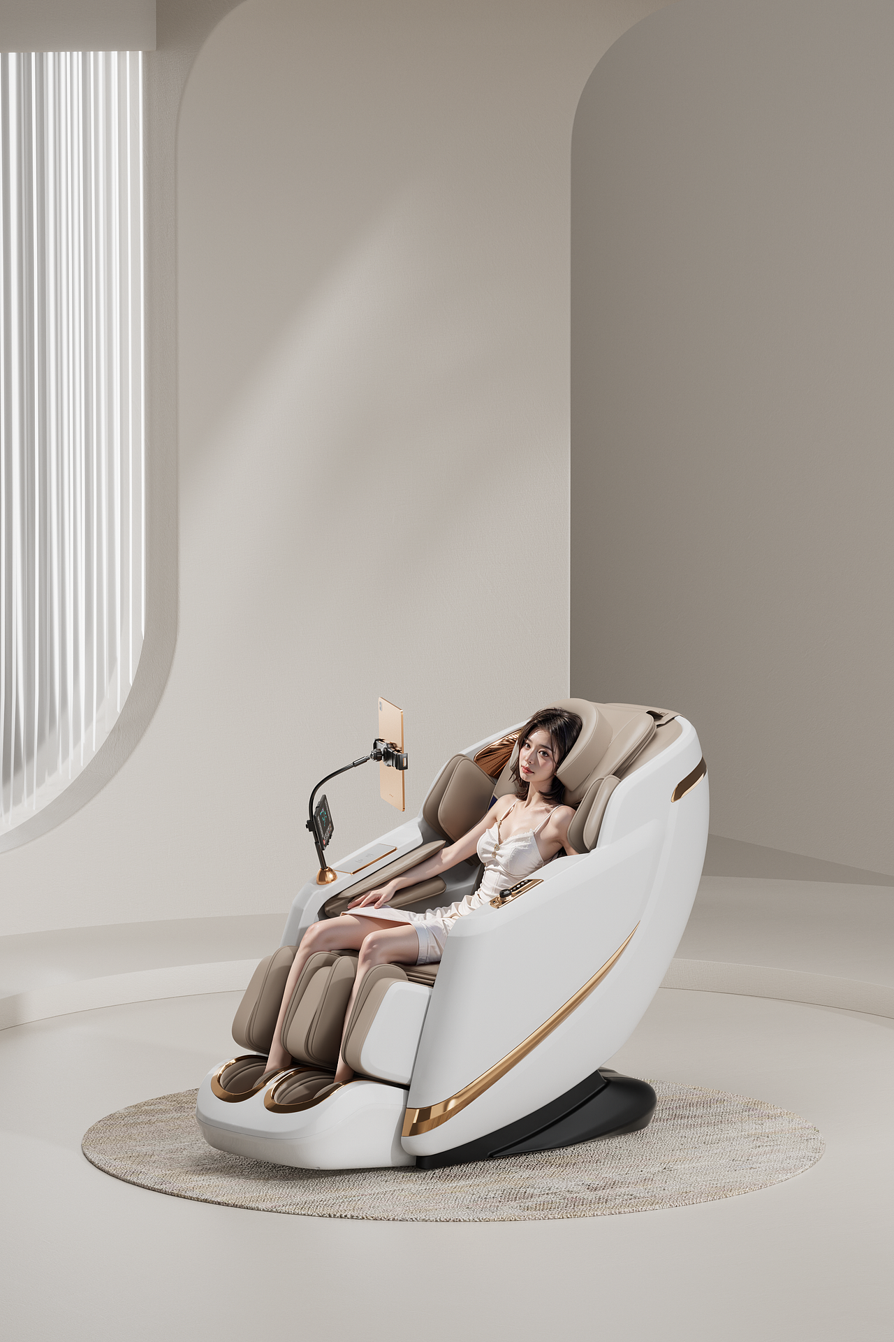 C4D + Stable Diffusion 场景搭建 + AI模特__rwFeng-站酷ZCOOL