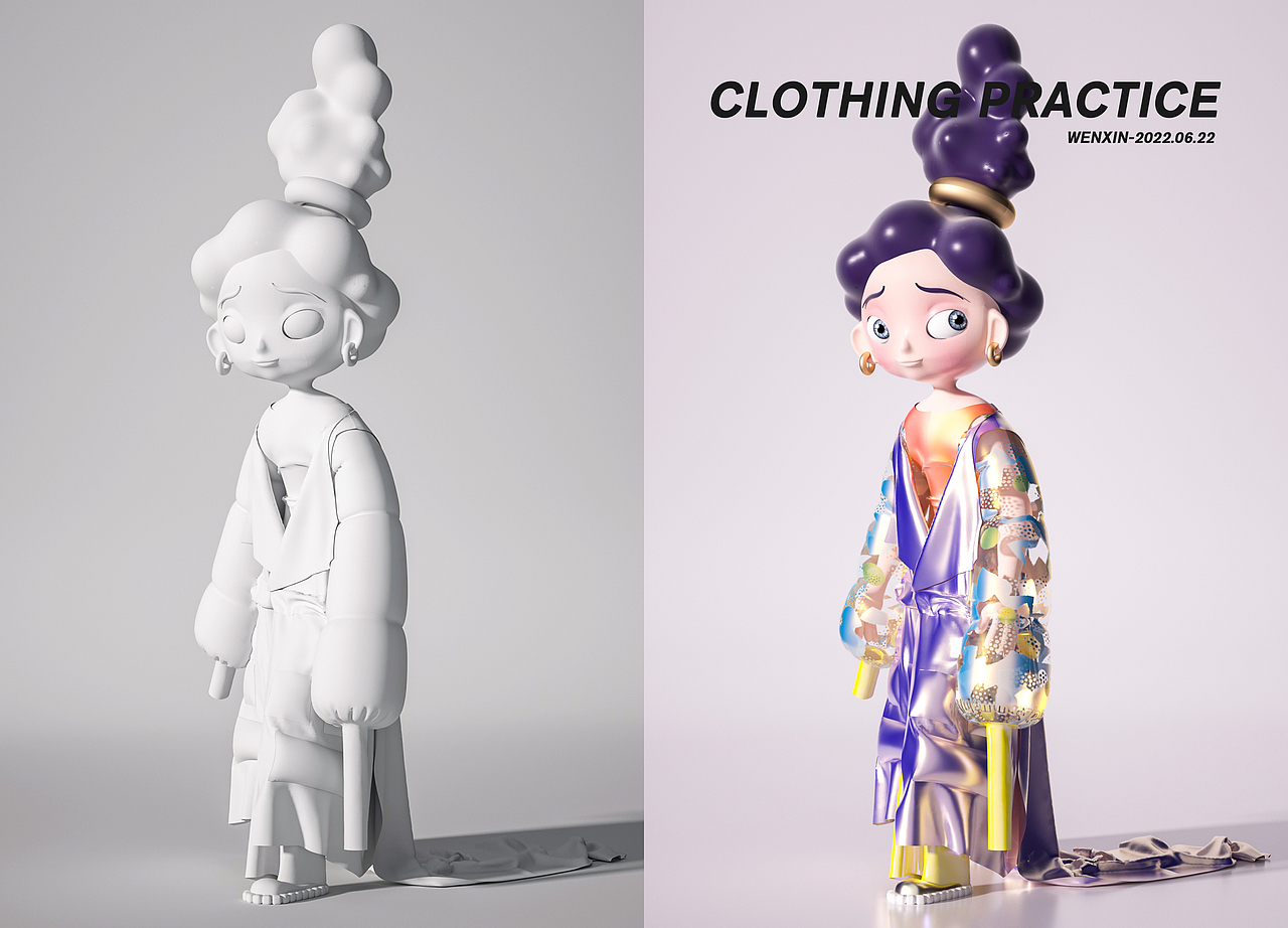 C4D-卡通/产品/场景_文歆ZWL-站酷ZCOOL