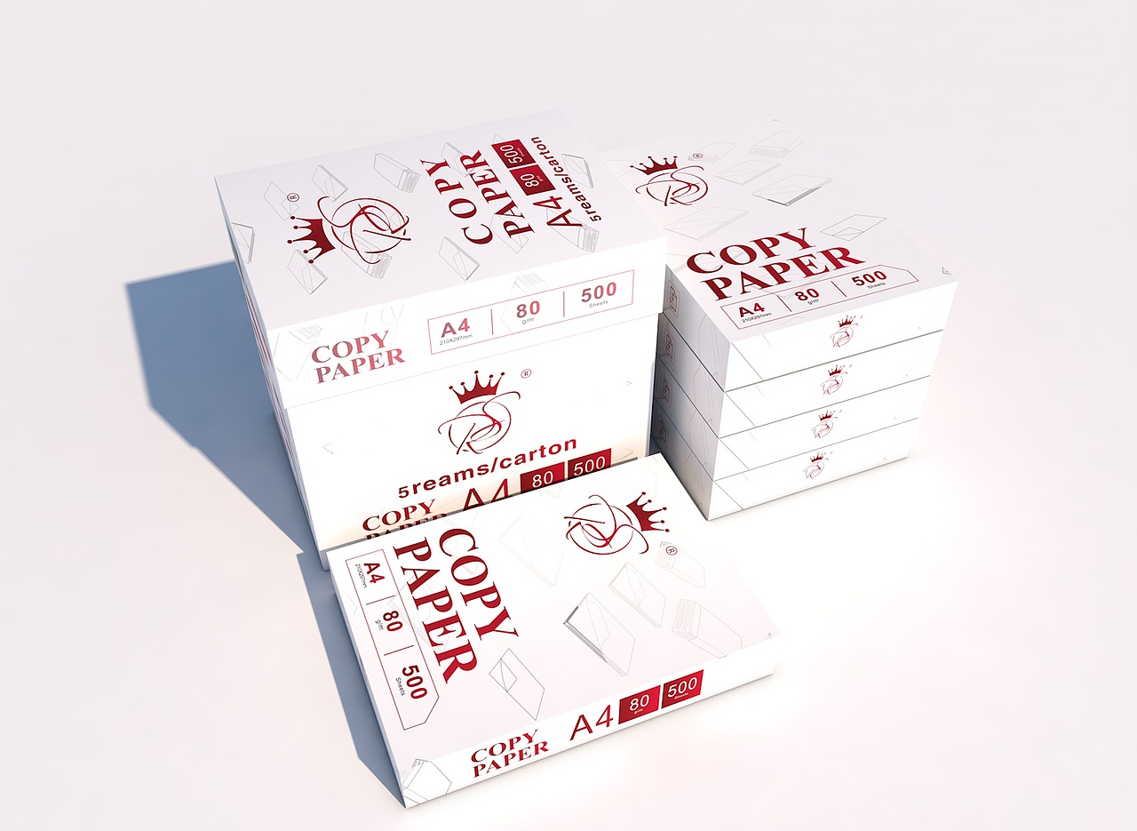 复印纸设计3D效果图_MonsieurSiu-站酷ZCOOL