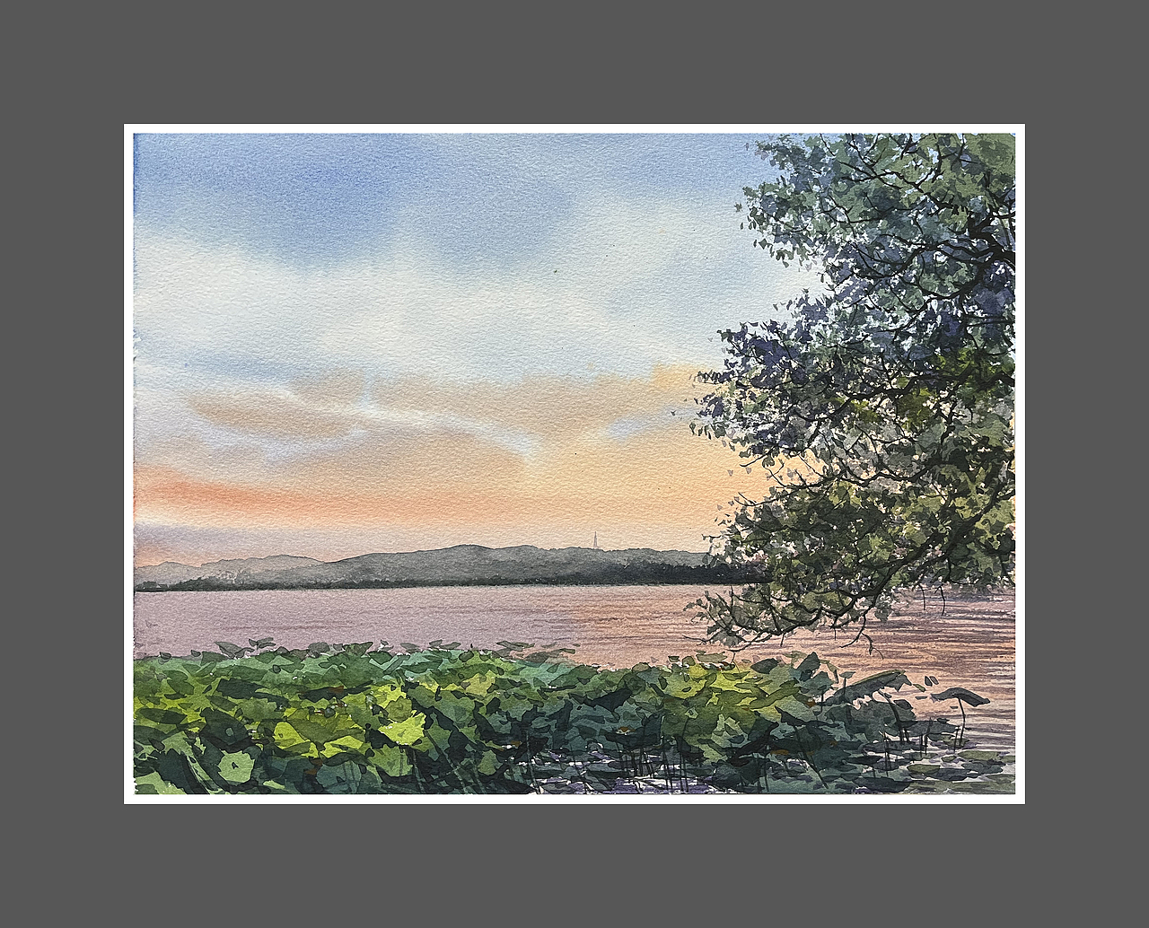 水彩风景——2022 夏至_孙小良的水彩画-站酷ZCOOL