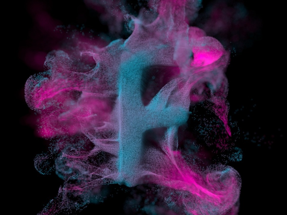 「C4D+TFD+XP+AE」字幕LOGO粒子演绎_Qt小诺-站酷ZCOOL