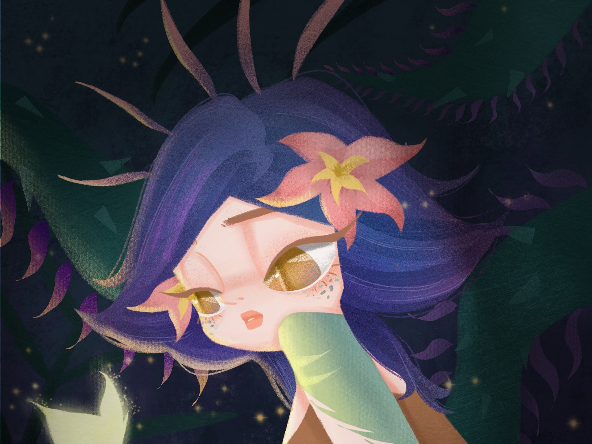 一张妮蔲小可爱_mcdoll_麦兜-站酷ZCOOL