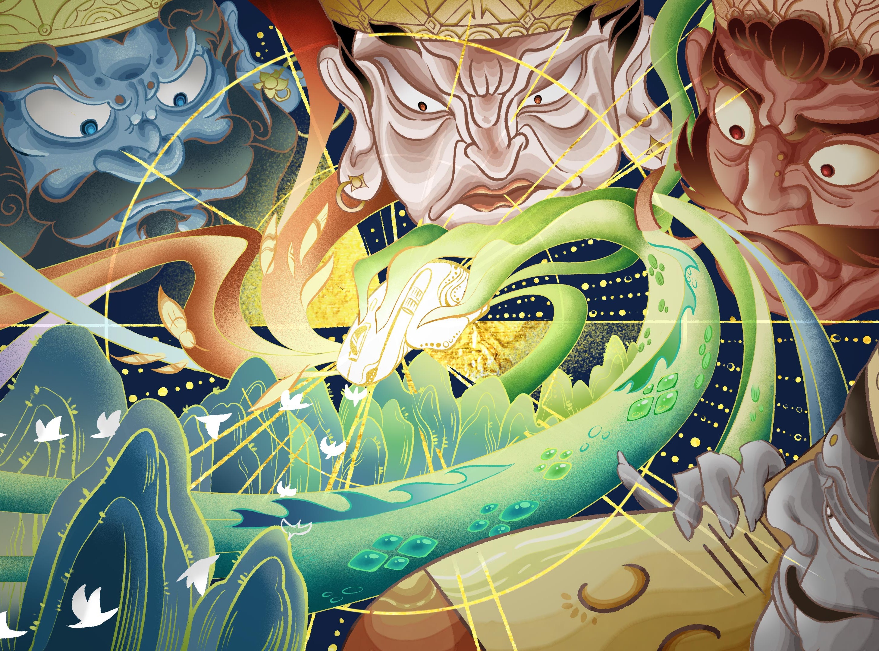 【云破天惊 技高一筹】——创造大师的神起3m³_德尼罗DeNiro-站酷ZCOOL