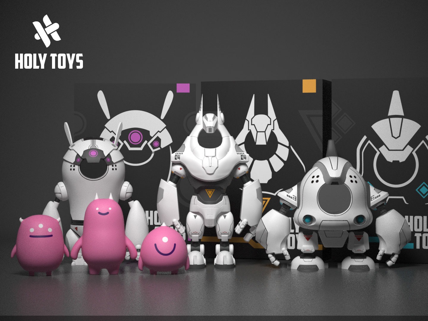 玩具手办IP设计_Holy Toys_吖松SONG-站酷ZCOOL