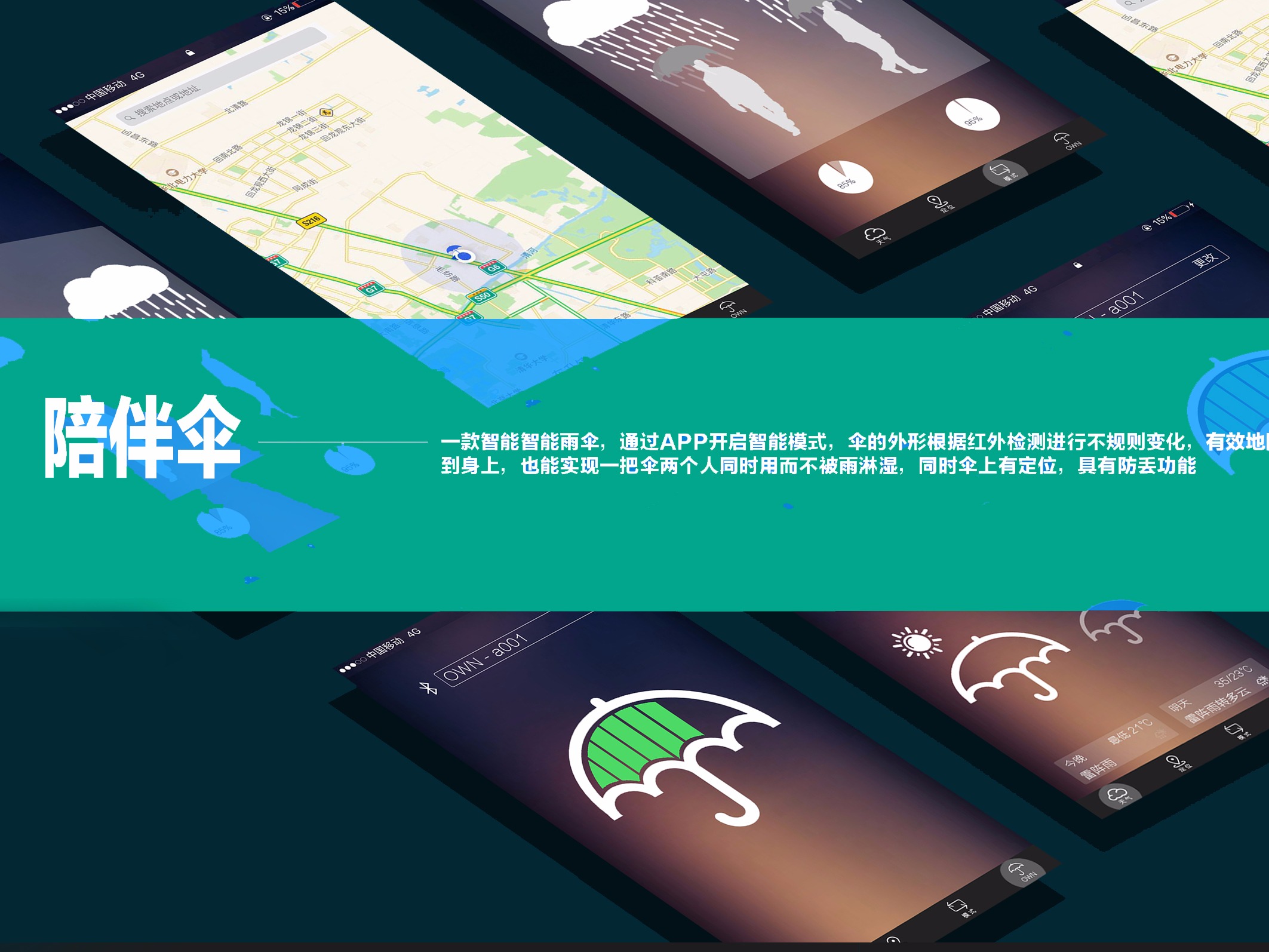 智能雨伞_冰蝶lilili-站酷ZCOOL