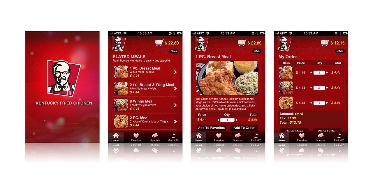 KFC_APP_UI_ShanaZ-站酷ZCOOL