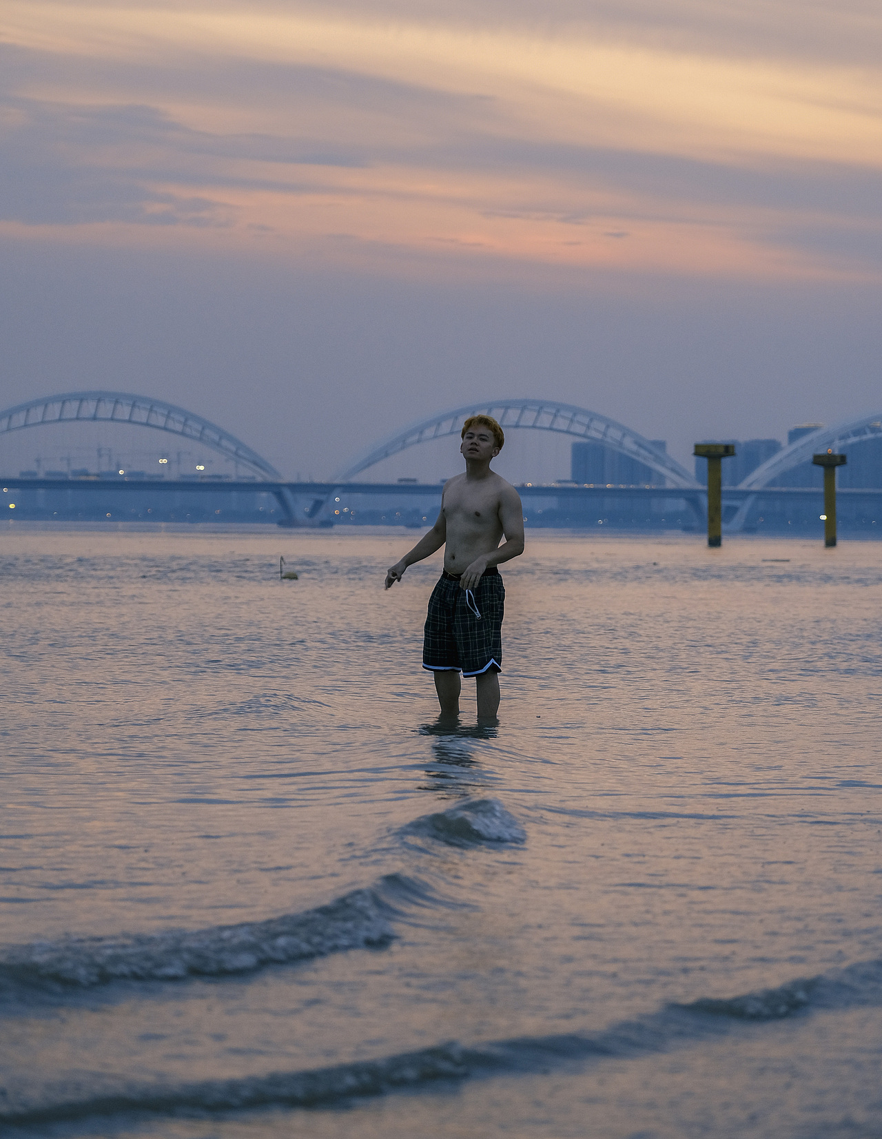 喜欢拍晚霞的人一定是很温柔的人吧，比如我!_SHEN_JP-站酷ZCOOL