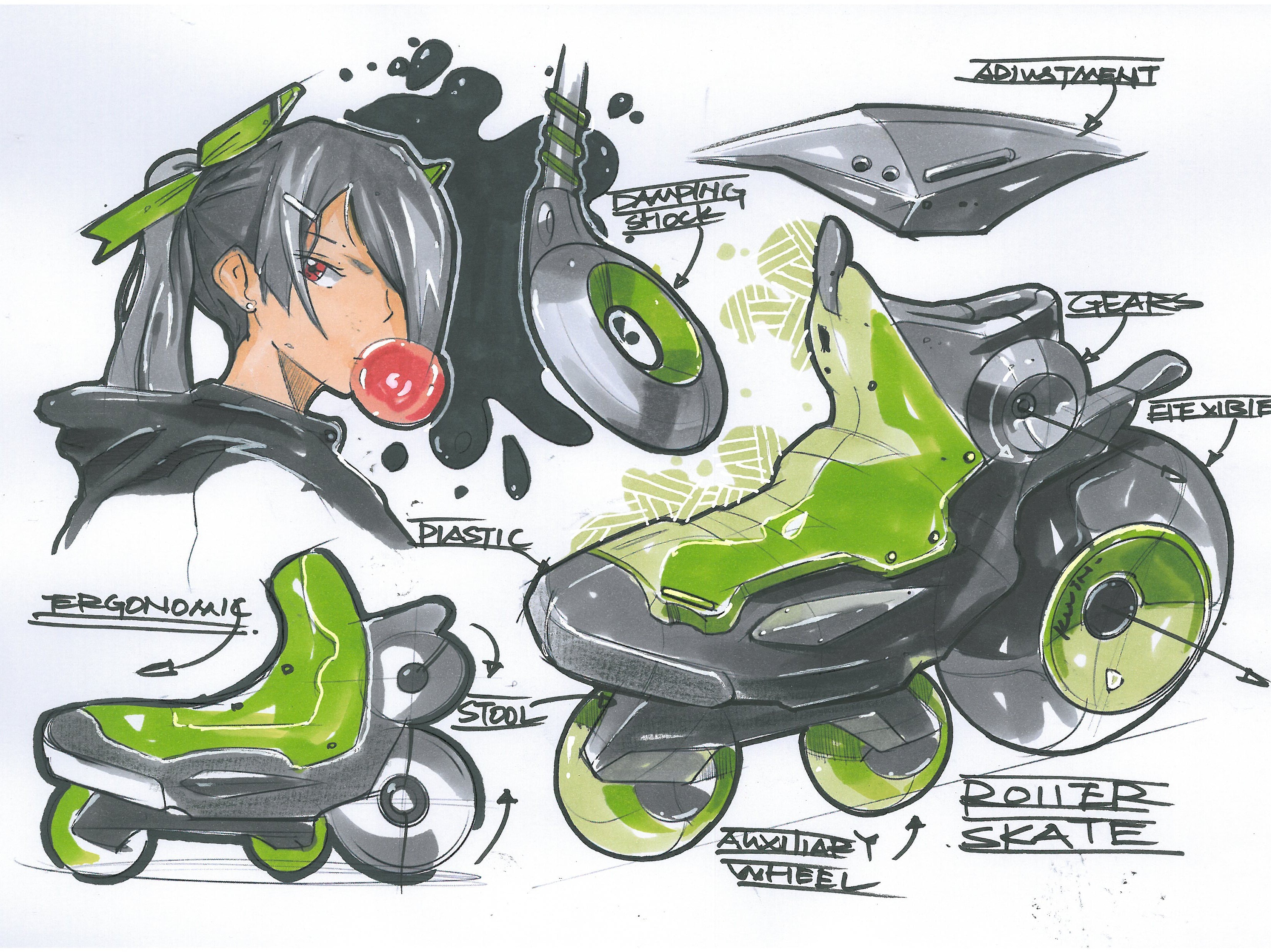 工业设计手绘_SketchLab-站酷ZCOOL