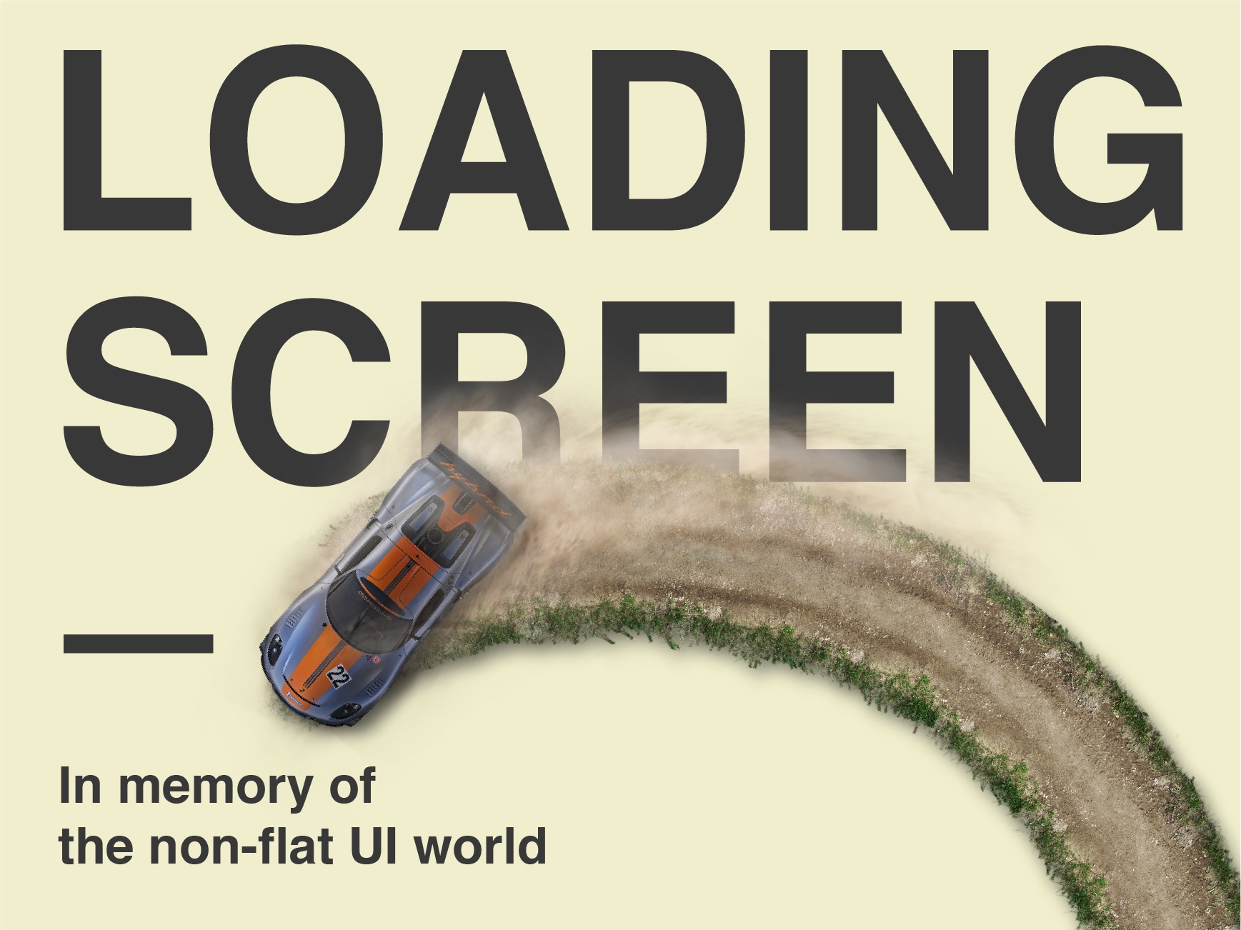 漂移加载页面 Drift Loading Screen_CB设计-站酷ZCOOL