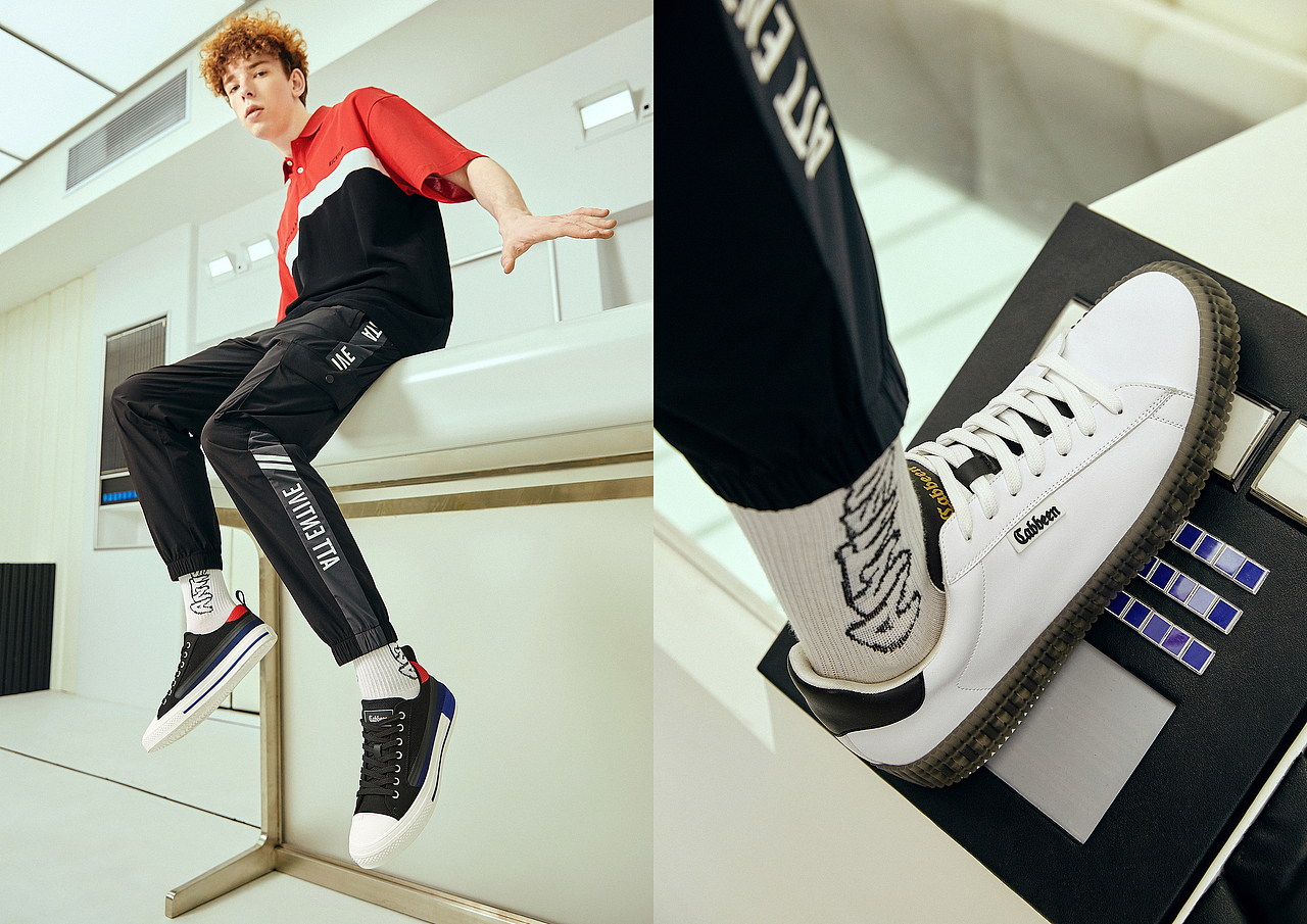 cabbeen shoes 2020 summer 卡宾男鞋2020夏_johnny_fl-站酷ZCOOL