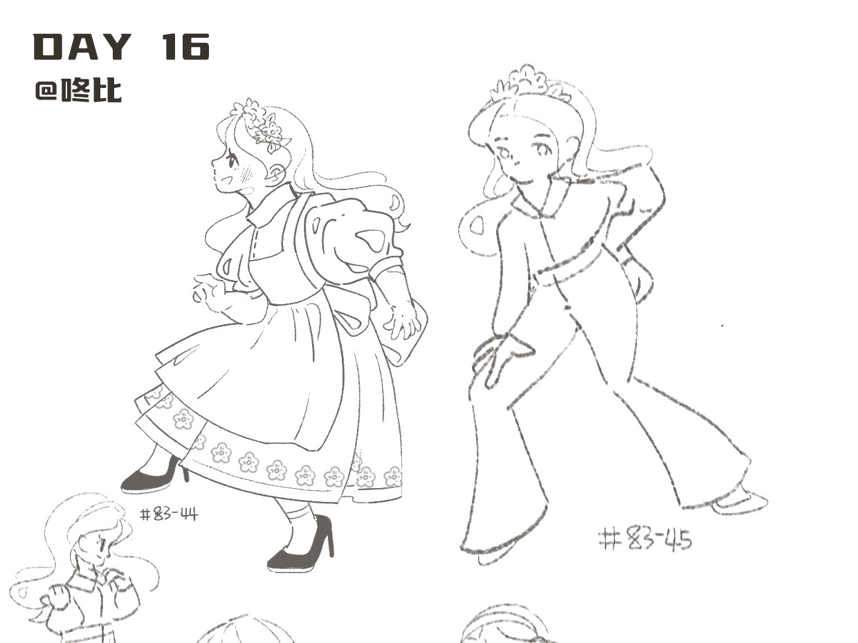 速写60天挑战赛 D16_咚比-站酷ZCOOL