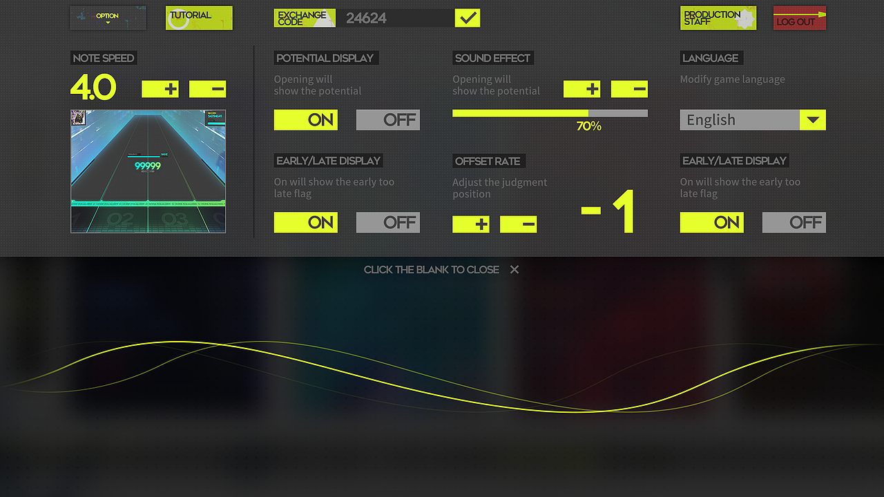 虚拟音游UI项目《杂音均衡器-Noise Equalizer》_刹那仮想_DJSHANG-站酷ZCOOL