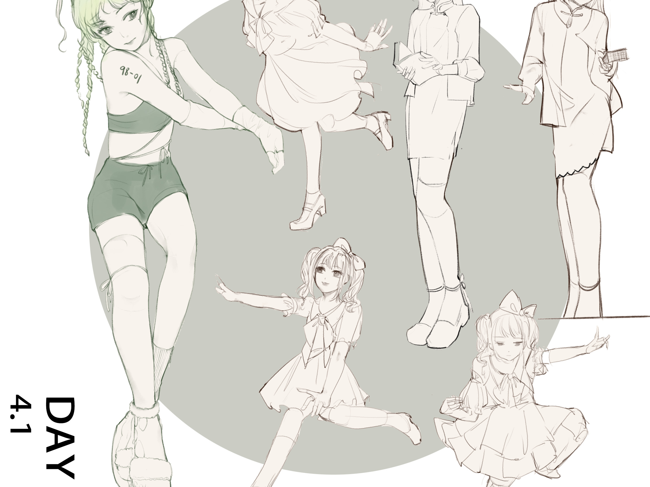 #速写60天挑战赛#day32@速写班长_容琅-站酷ZCOOL