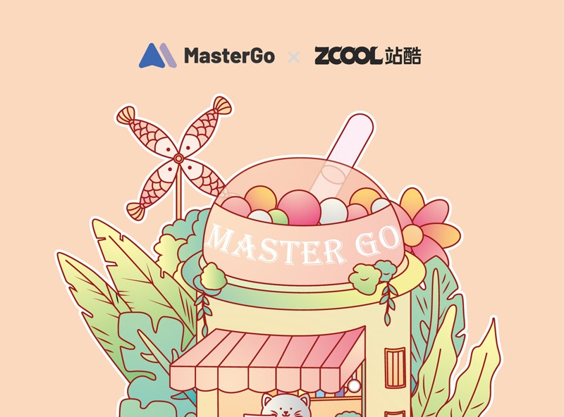 Master Go 情绪加工厂-MOMO&Black Beans_lierailisi-站酷ZCOOL