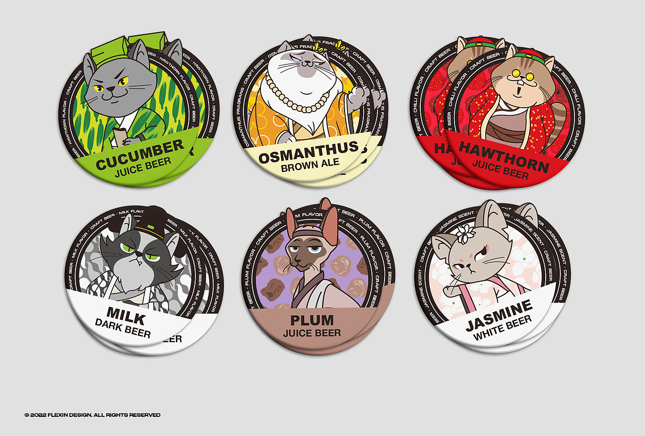 RICHCAT猫员外精酿啤酒馆IP形象|Graphic Design|IP Figures|鸡米JimmyAaja_Original作品-站酷 ...