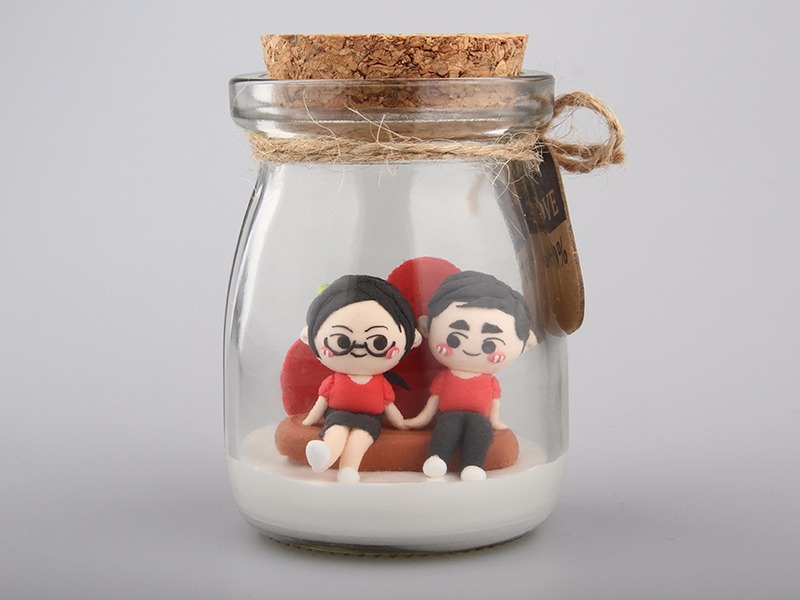 粘土作品_爱の礼物_bilijojo-站酷ZCOOL