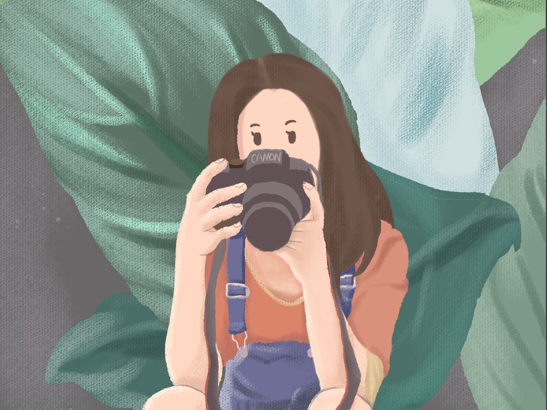 拿相机的女孩_Mumu_Dw-站酷ZCOOL