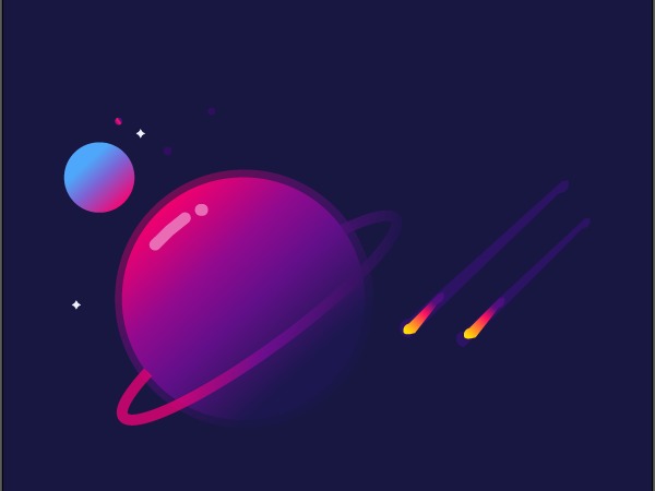 鼠绘的2.5D和MBE的小插画_梓梓梓彤-站酷ZCOOL