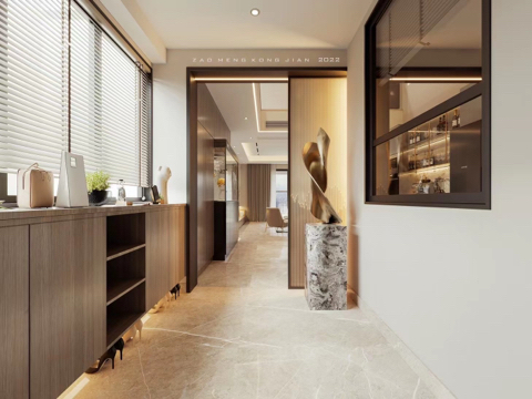 轻奢LOFT效果图_冒蓝火的cpu-站酷ZCOOL