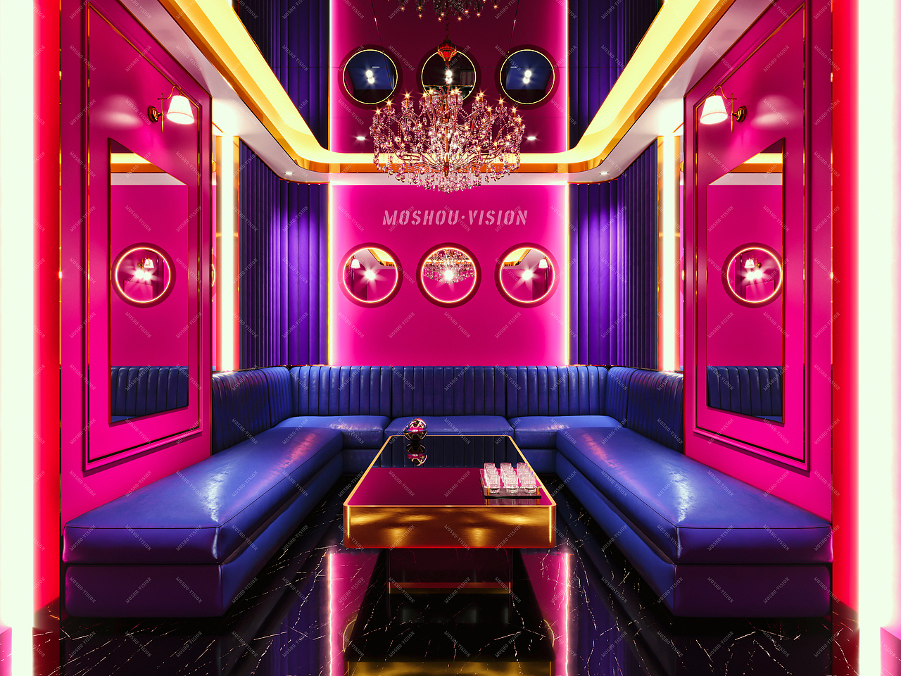 天美现代KTV_魔手表现工作室-站酷ZCOOL