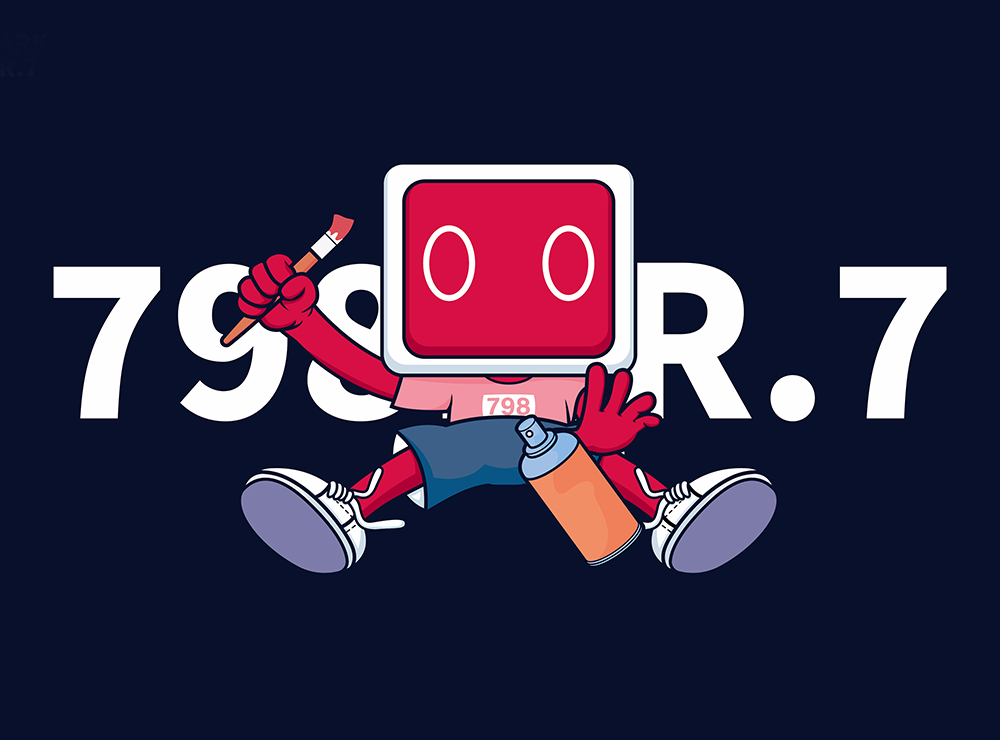 Hello 798！「小7」_非闲-站酷ZCOOL