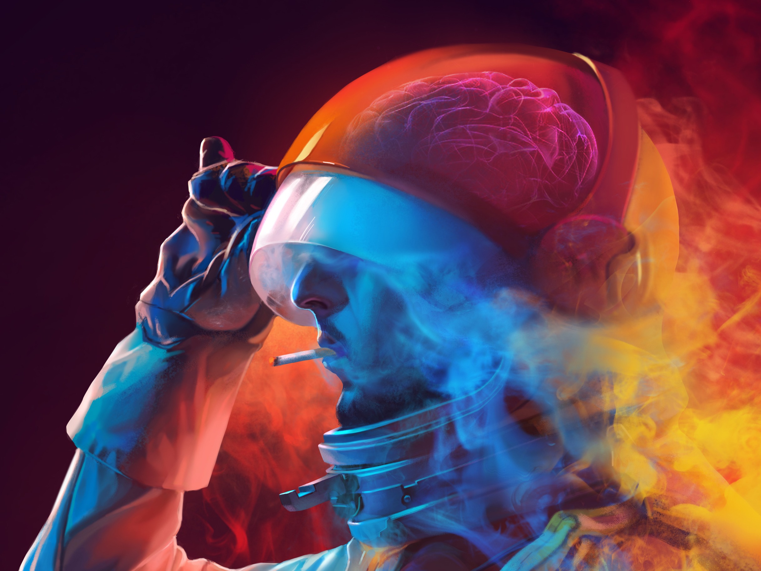 SPACE SMOKER_joco-站酷ZCOOL